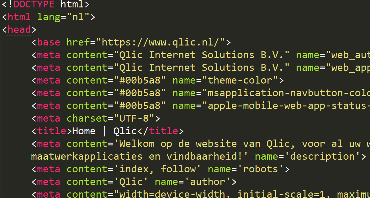 HTML - Qlic